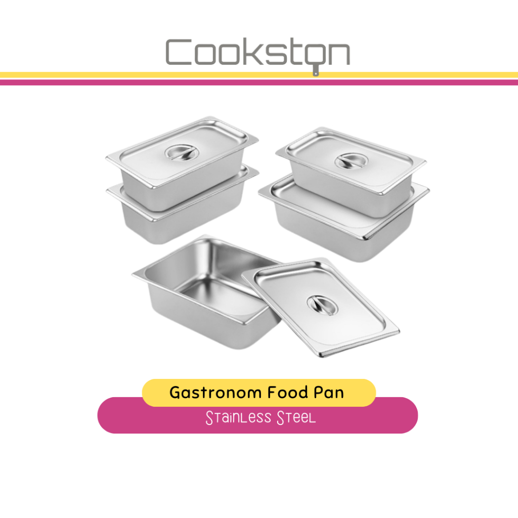 Jual COOKSTON Stainless Steel Gastronom Food Pan GN Pan 1/2 - Insert ...