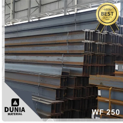Jual Besi WF 250 X 125 X 6 X 9 X 12 m - kualitas terjamin | Shopee ...
