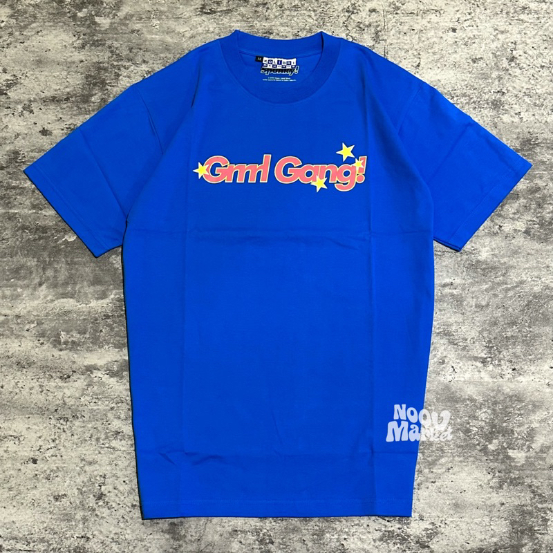 Jual Grrrl Gang - Grrrl Gang! Logotype Tshirt - Blue | Original ...
