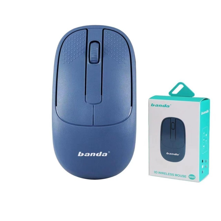 Jual Mouse Banda M60 Wireless Ori Promo Murah M60 | Shopee Indonesia