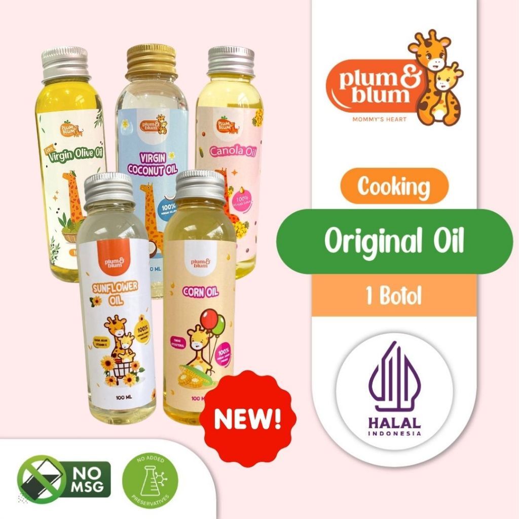 Jual Plum & Blum Extra Virgin Olive Oil Minyak Zaitun Murni EVOO ...