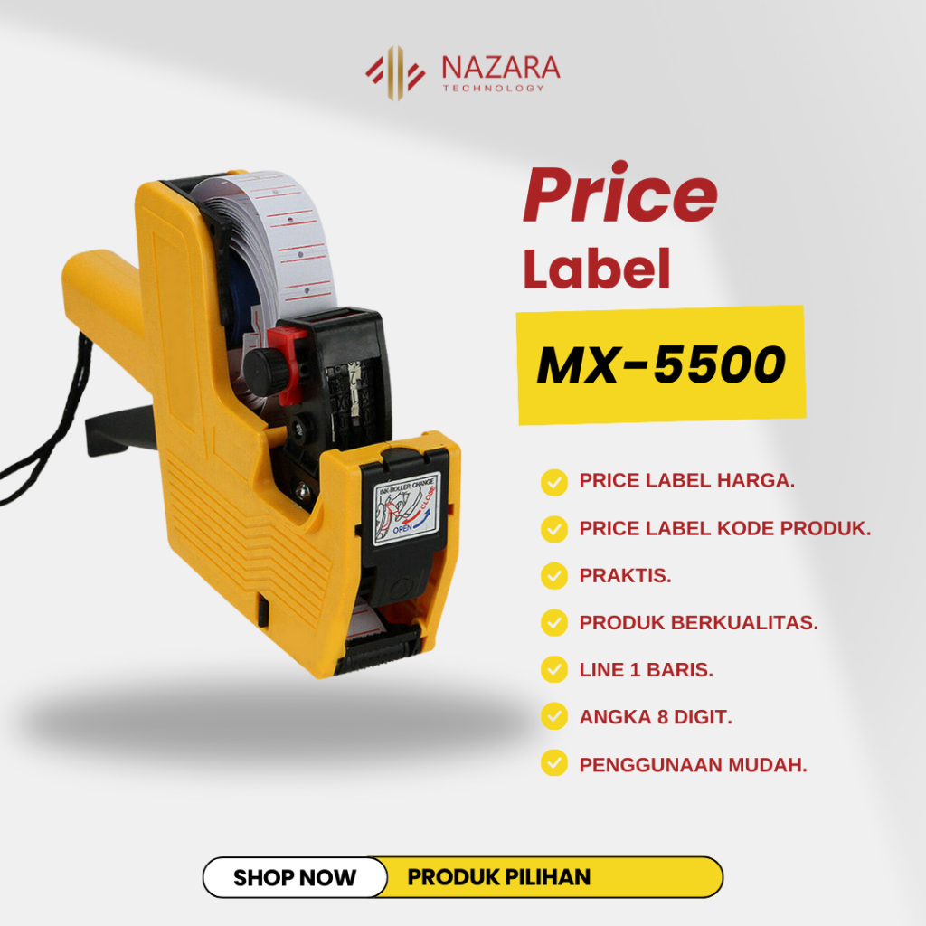 Jual Mesin Alat Label Harga / Price Label Origin / Label Harga OPL ...