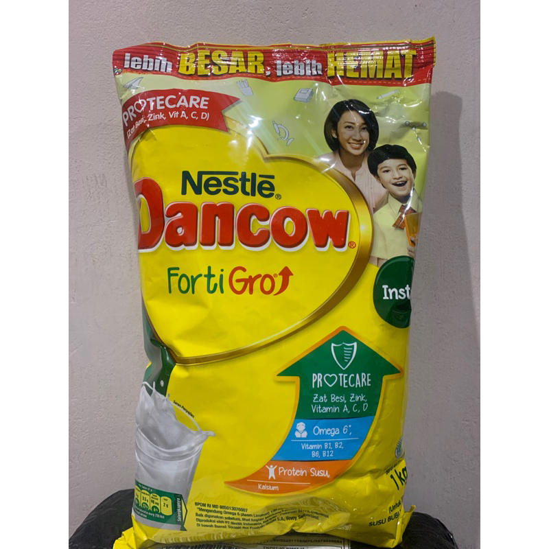 Jual DANCOW INSTANT PUTIH 1 KG / DANCOW FORTIGRO PUTIH 1 KG | Shopee ...