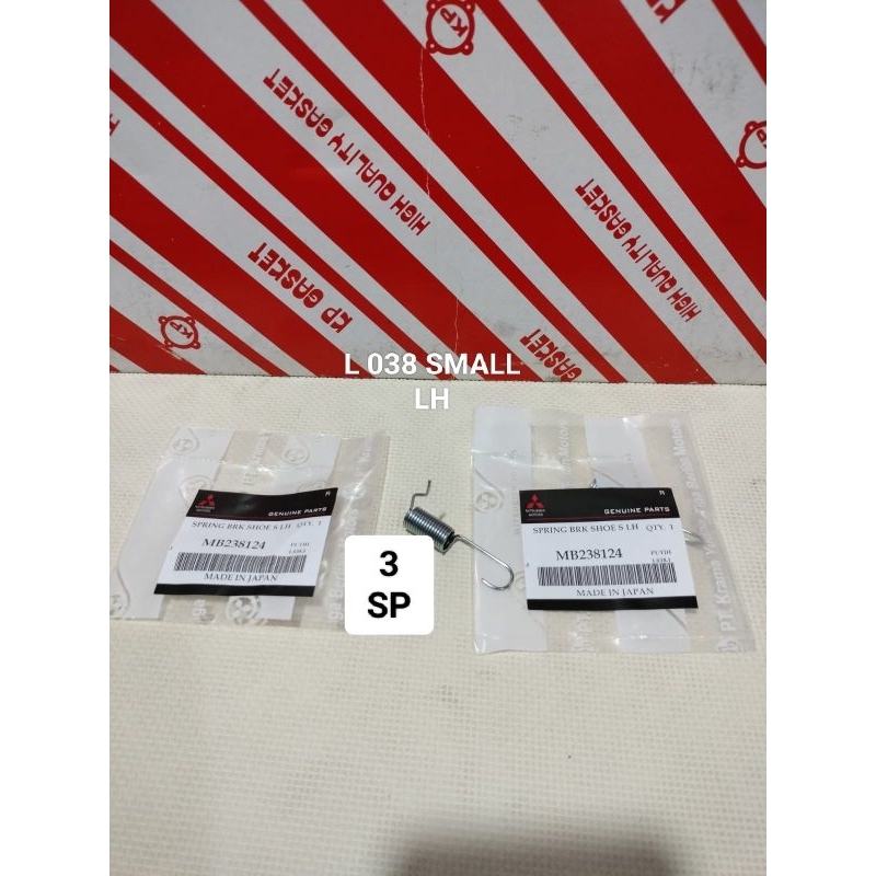 Jual SPRING BRAKE SHOE REAR MITSUBISHI L038 LH | Shopee Indonesia