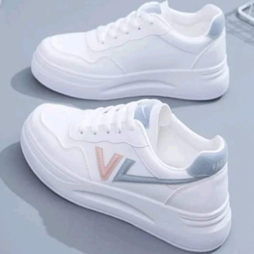 Jual Sepatu sneakers wanita terbaru sepatu putih wanita sepatu wanita ...