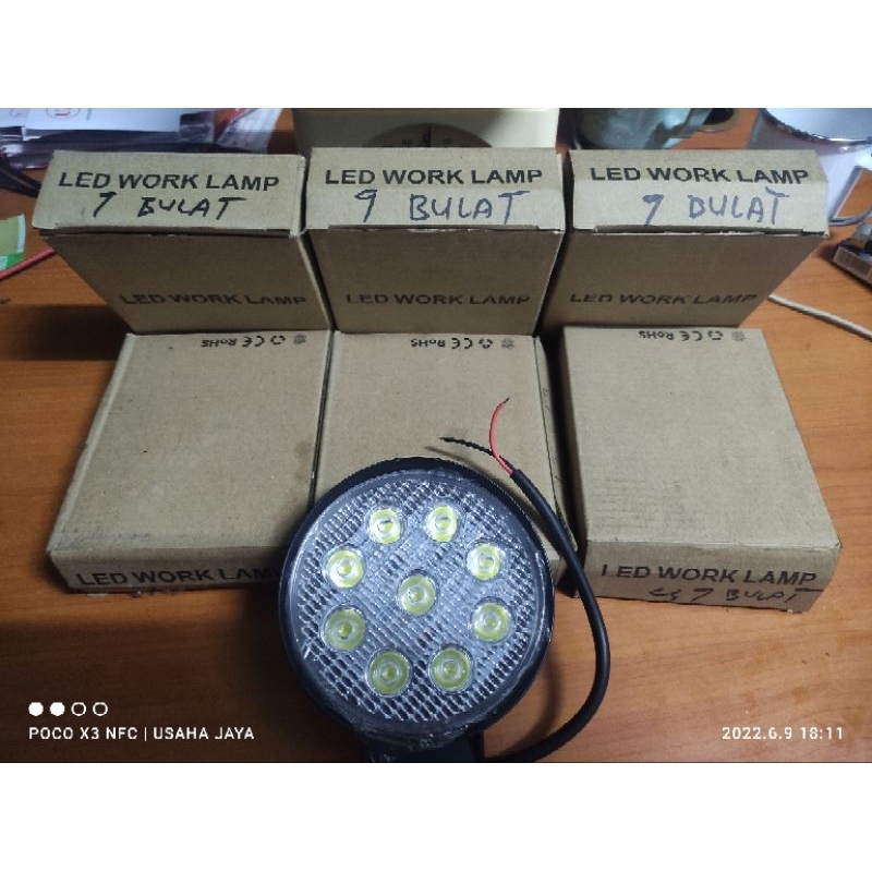 Jual Lampu Led Bulat 9 mata | Shopee Indonesia