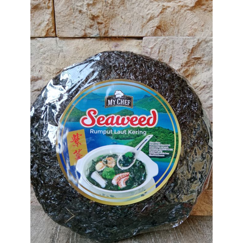 Jual MY CHEF Rumput Laut Kering ( ROUND) / DRIED SEAWEED 60 gram | Shopee Indonesia
