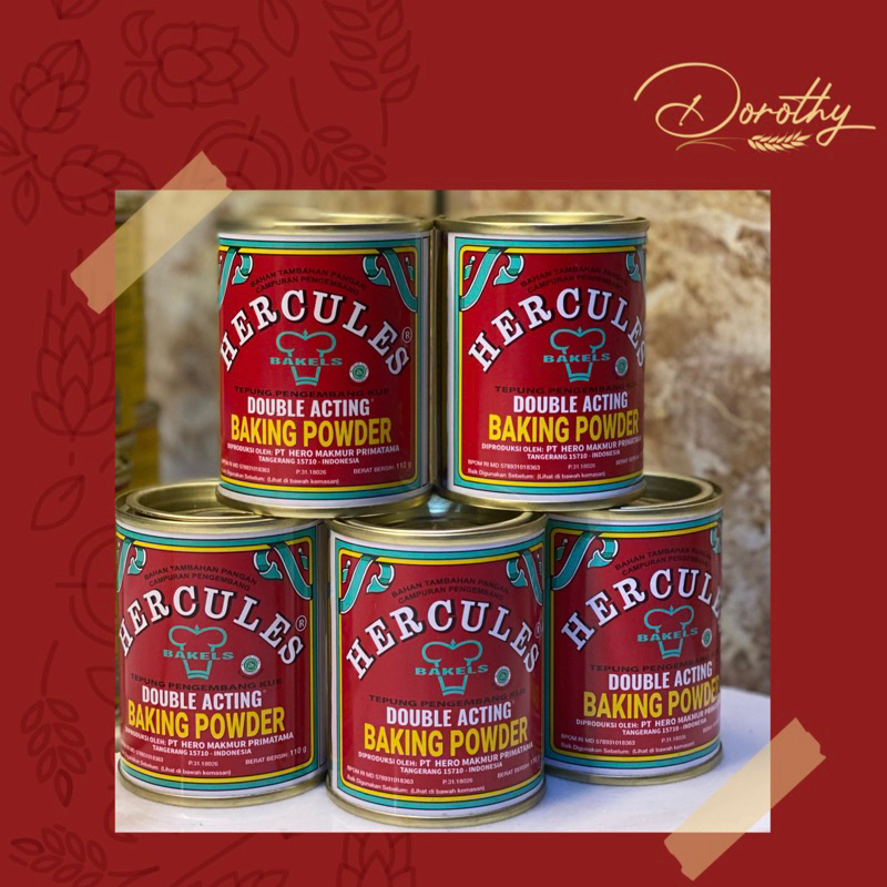Jual Hercules Baking Powder Double Acting 110gr | Shopee Indonesia