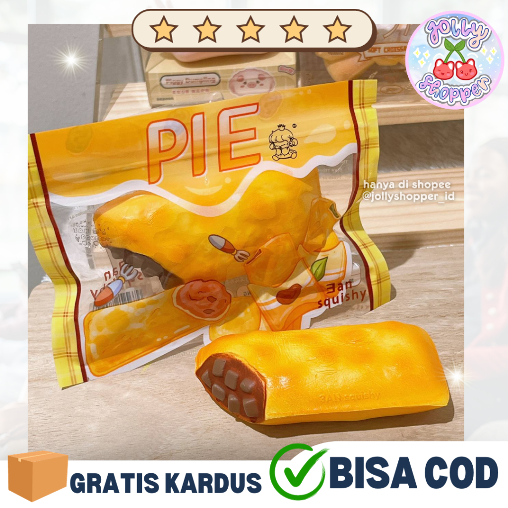 Jual [READY STOCK] 3AN Licensed Sweet Choco Pie Squishy / BNIP Impor ...