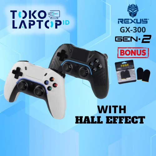 Jual Rexus GX300 / GX-300 Gen 2 V2 Gamepad Joystick Bluetooth Wireless ...
