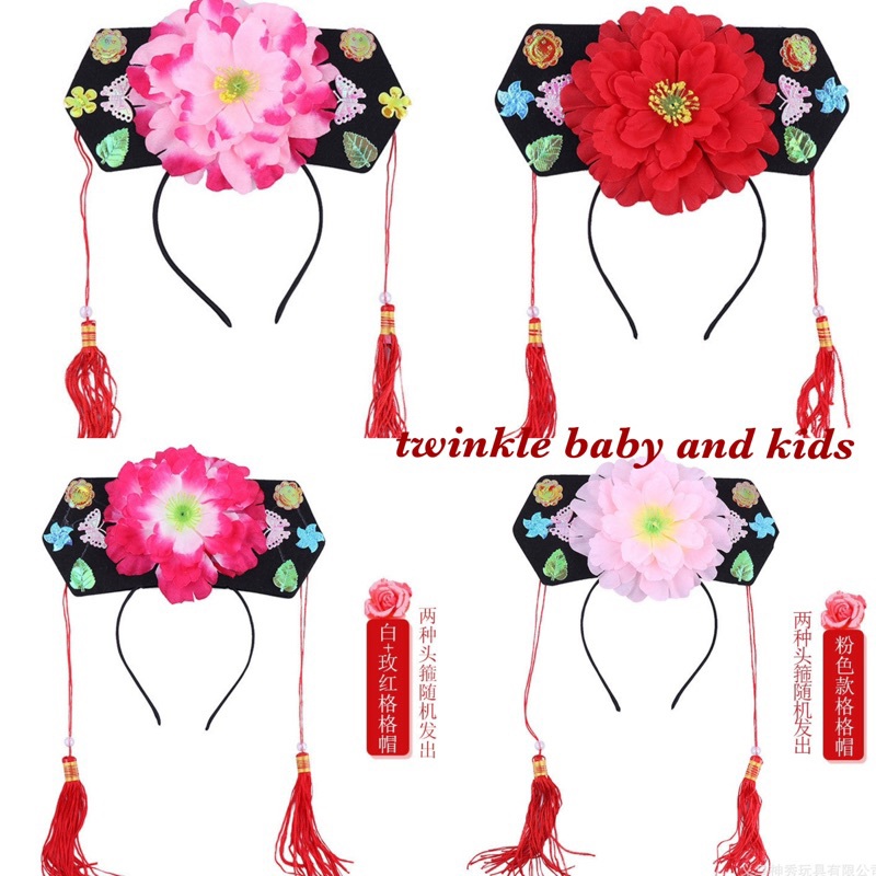 Jual BANDO PUTRI HUAN ZHU CHINESE NEW YEAR BANDANA IMLEK ANAK DEWASA ...