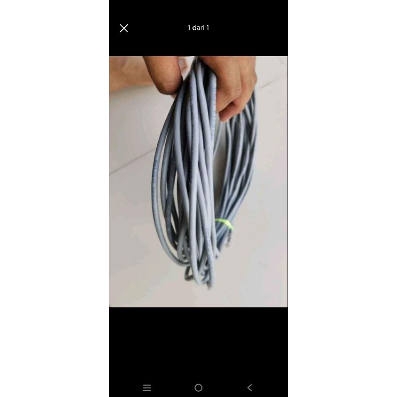 Jual KABEL BELDEN LAN CAT 6 ORI 25 METER PLUS COLOKAN | Shopee Indonesia