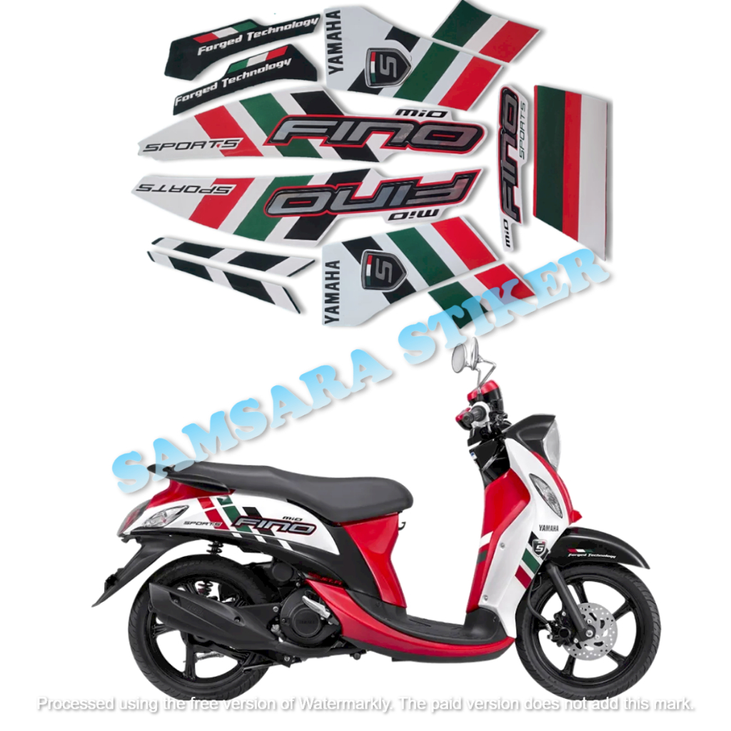 Jual STICKER STRIPING MOTOR YAMAHA FINO SPORTY 125 FI 2014 MERAH ... Jual STICKER STRIPING MOTOR YAMAHA FINO SPORTY 125 FI 2014 MERAH ...