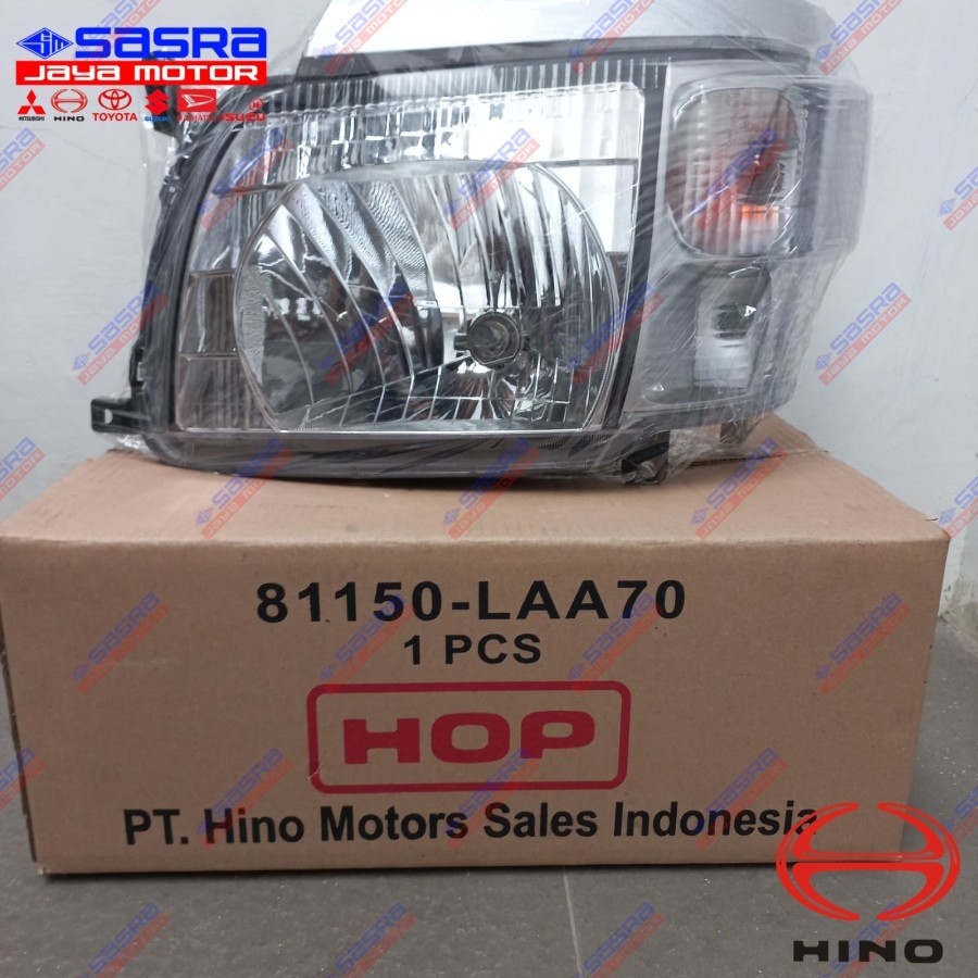 Jual Head Lamp LH/KIRI ORI DUTRO|DYNASAURUS 2010+ [SATUAN] Hino Genuine ...