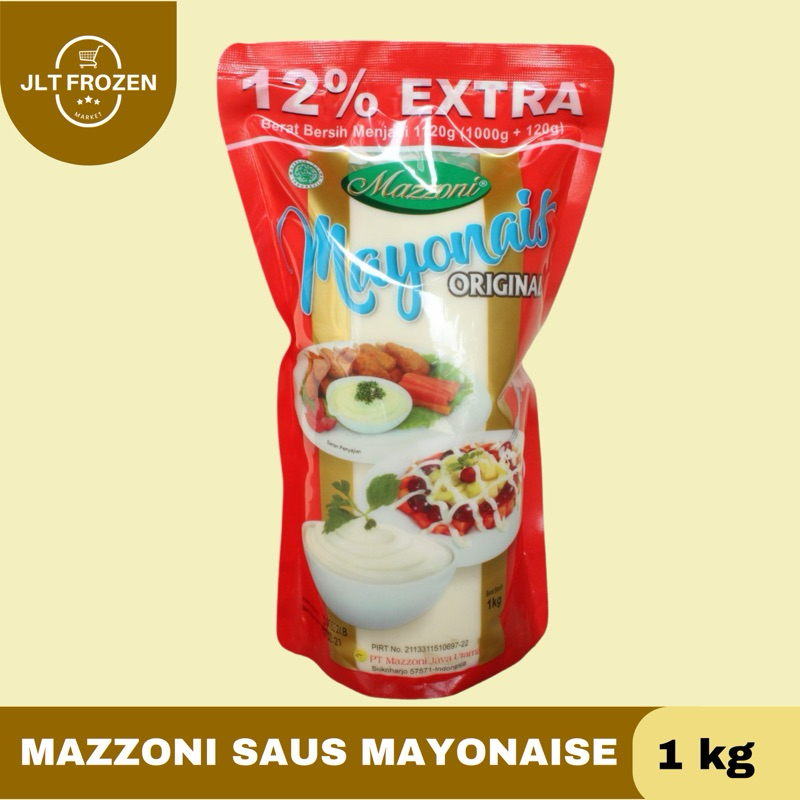 Jual Mazzoni Mayonaise Original/ Saus Mayo/ Mayones - 1kg | Shopee ...