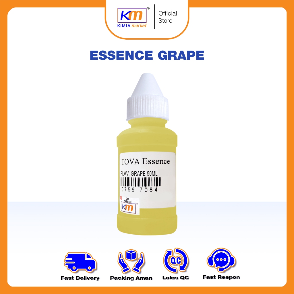 Jual Essence Anggur Makanan / Minuman TOVA flavor Grape 50ml Perisa ...
