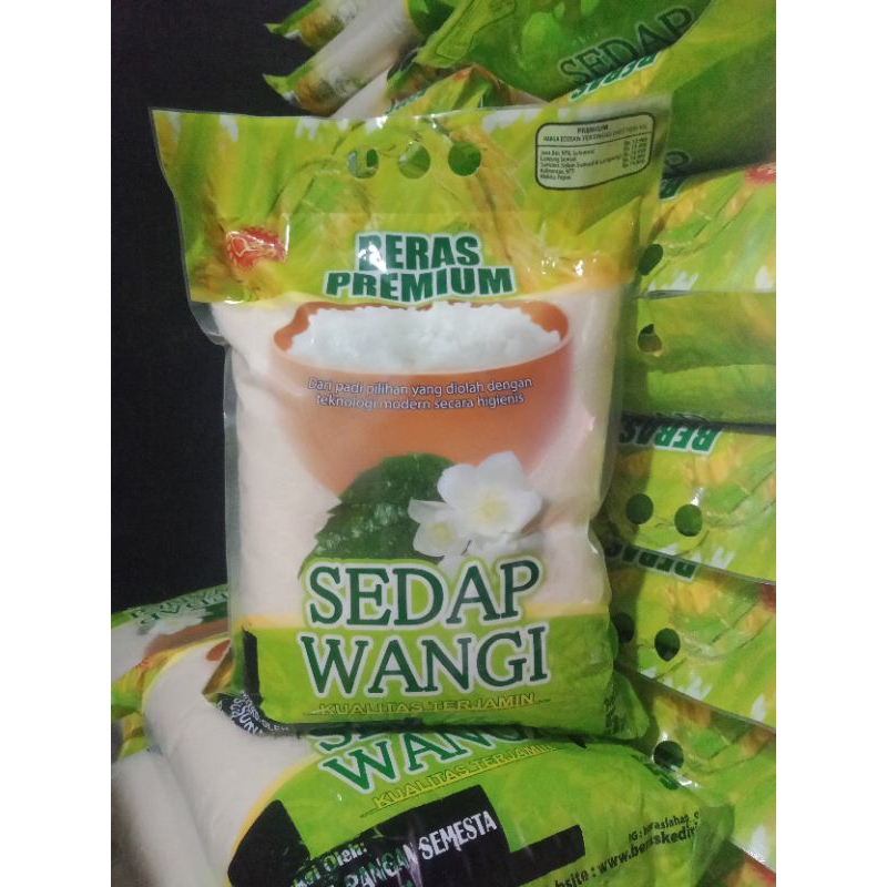 Jual SEDAP WANGI 5kg BERAS PREMIUM BERKUALITAS MURAH | Shopee Indonesia