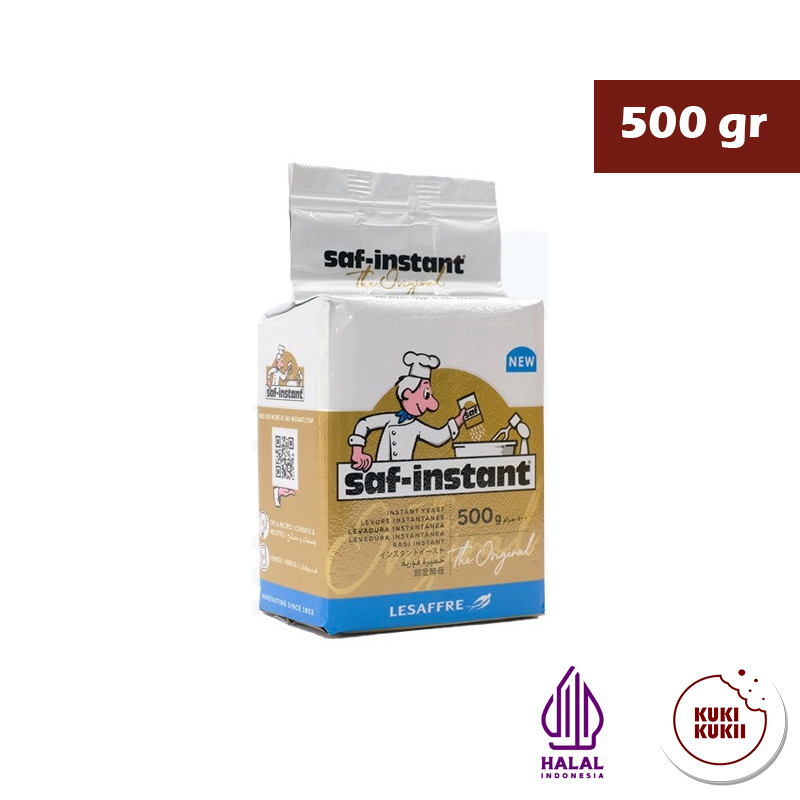 Jual Ragi Saft instant GOLD 500 gr | Dry Yeast Saft Instant 500gr ...