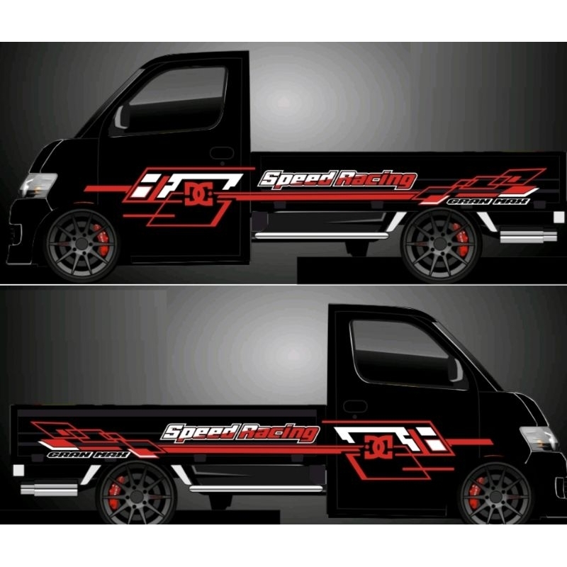 Jual cutting sticker untuk mobil pick up grand max selalu ready stok ...