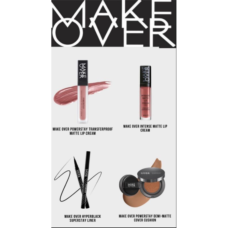 Jual Make Over Hyperblack Superstay Liner Powestay Transferproof Matte ...