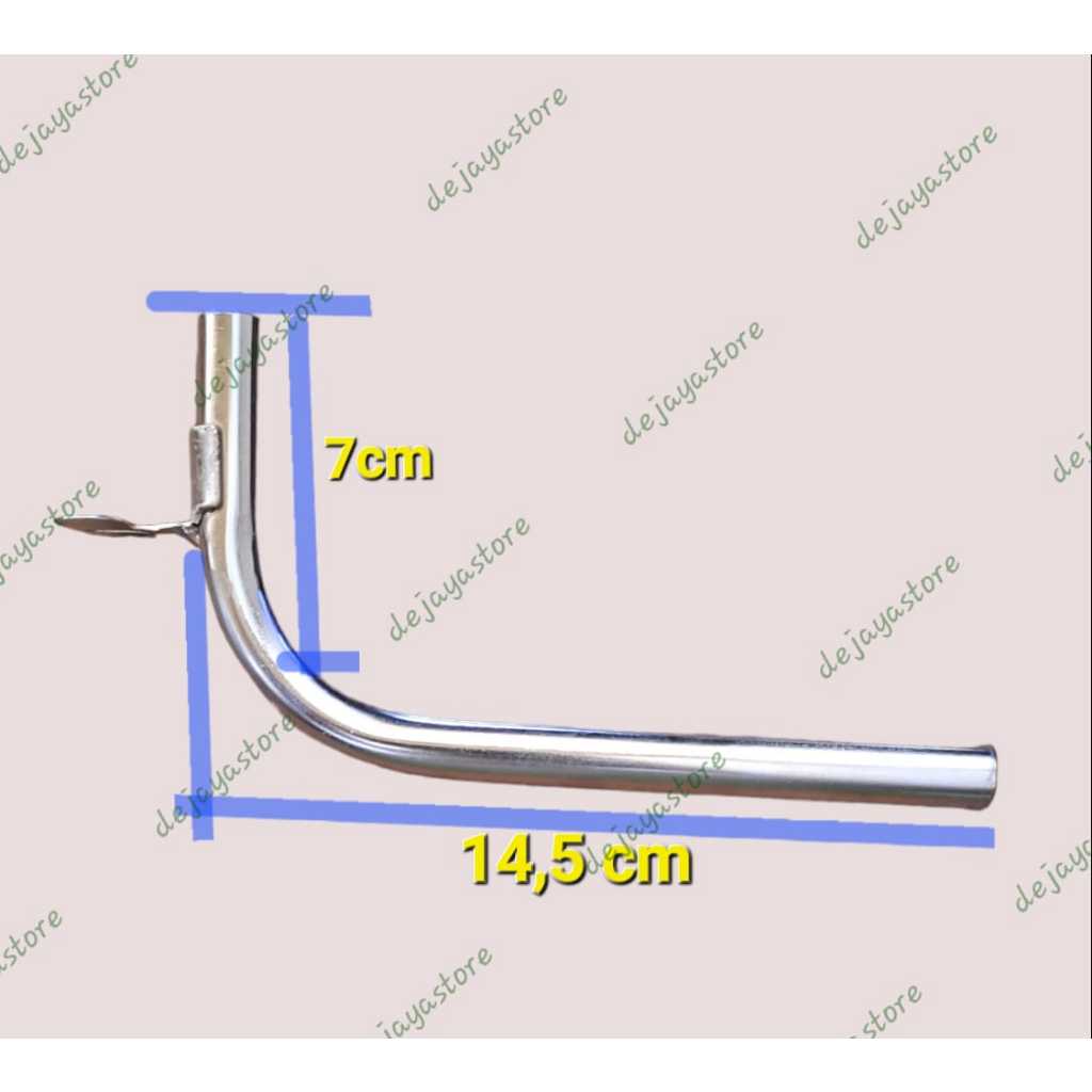 Jual Pipa api lilin/ pipa L kompor Rinnai leher panjang | Shopee Indonesia