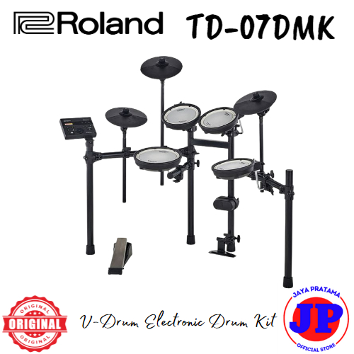 Jual Roland TD-07DMK V-Drum Electronic Drum Kit Original Elektrik ...