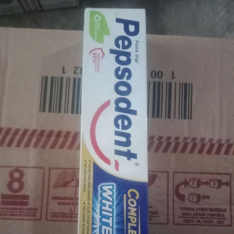Jual Pepsodent complete whitening ukuran 190 | Shopee Indonesia