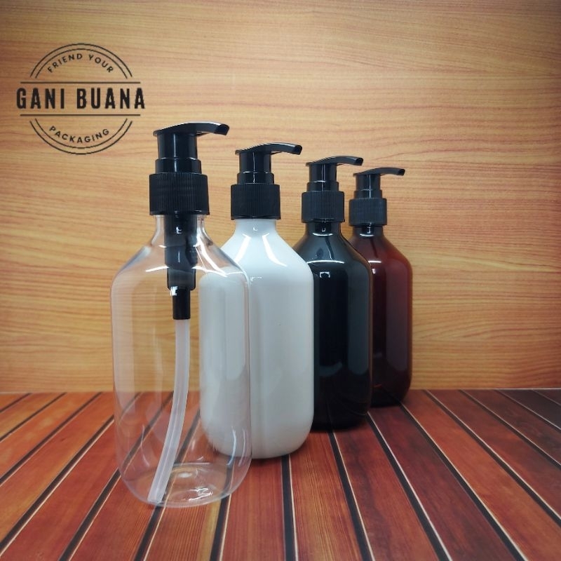 Jual BOTOL PUMP 300ML MADA TUTUP PUMP HITAM/BOTOL PET 300ML MADA TUTUP PUMP | Shopee Indonesia
