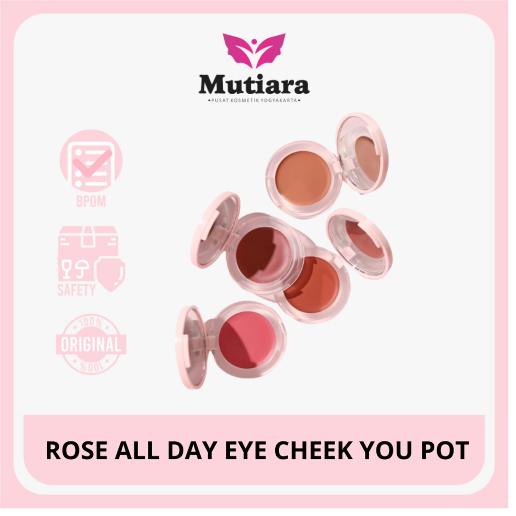 Jual ROSE ALL DAY EYE CHEEK YOU POT | Shopee Indonesia