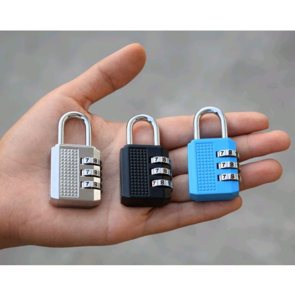 Jual AS Gembok PIN Angka Premium Multifungsi Gembok Tas Koper 022 ...