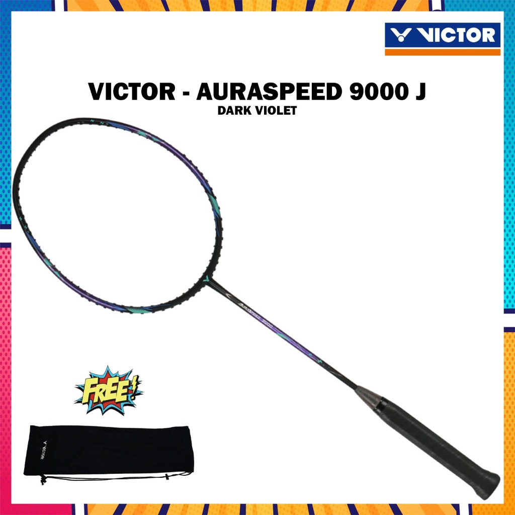 Jual VICTOR Aura Speed 9000 / AURASPEED 9000S /ARS 9000 Raket Badminton ...