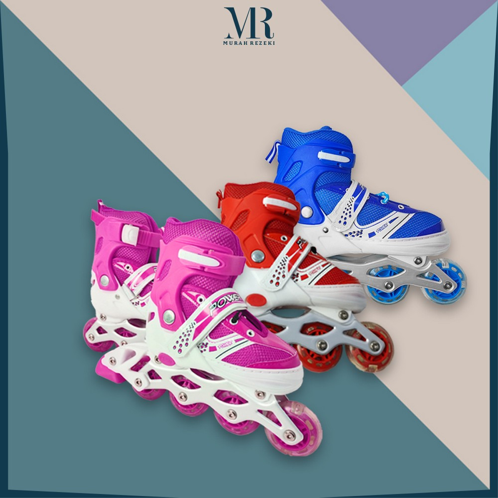 Jual Sepatu Roda Anak Inline Skate Unisex / Sepatu Roda Bajaj Anak Laki ...