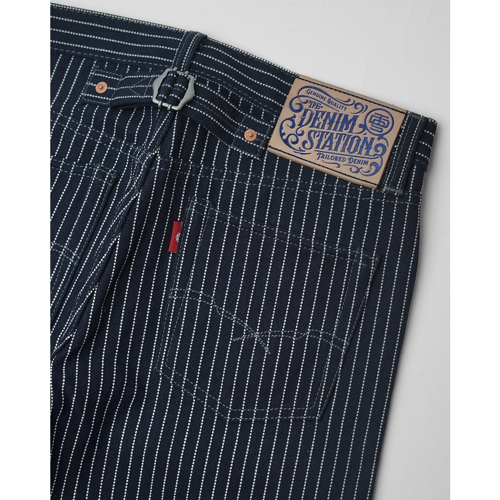 Jual The Denim Station - RAMA Indigo Wabash Stripe Pants (Ready Stock ...