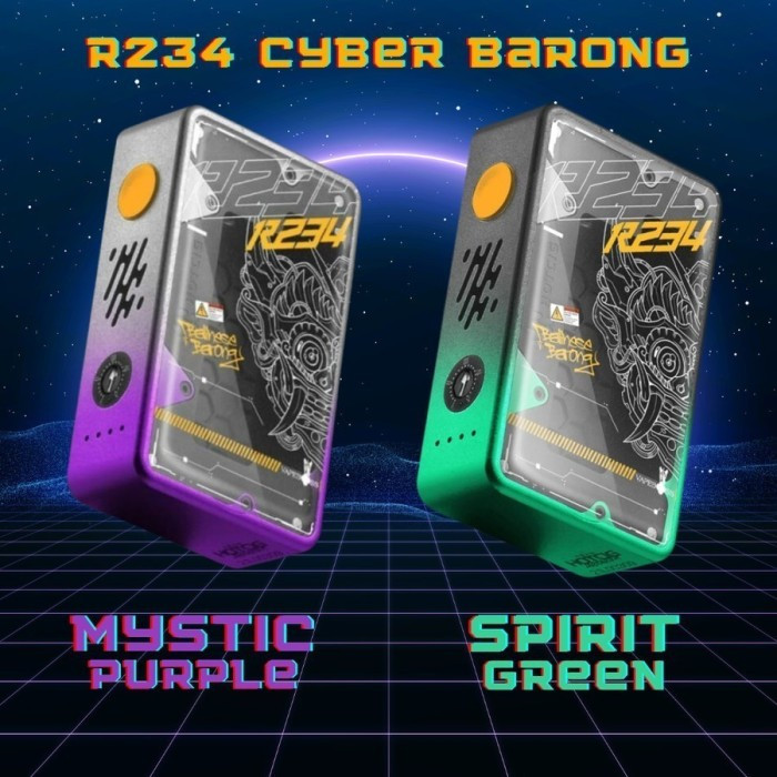 Jual MOD HOTCIG R234 CYBER BARONG EDITION BOXMOD AUTHENTIC HOTCIG R234 ...