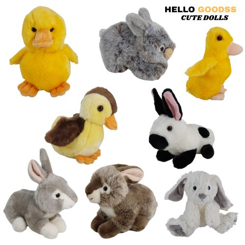 Jual BONEKA BUNNY KELINCI DUCK BEBEK CUTE SOFT FLUFFY LEMBUT COCOK ...