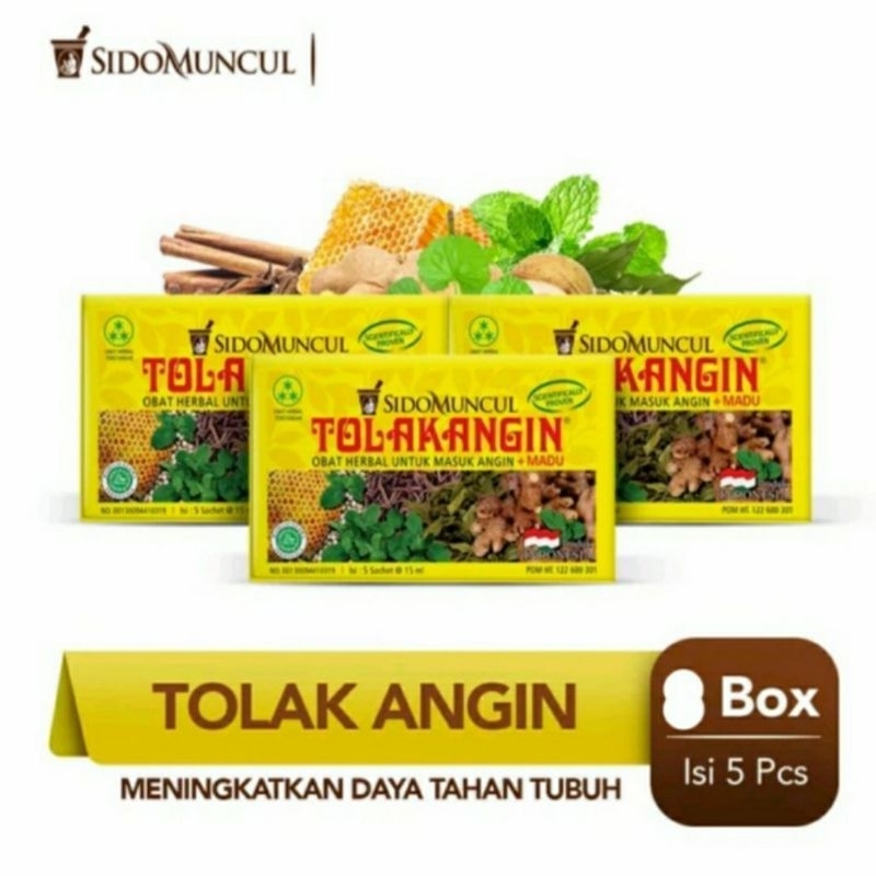 Jual sidomuncul tolak angin box isi 5 pcs | Shopee Indonesia
