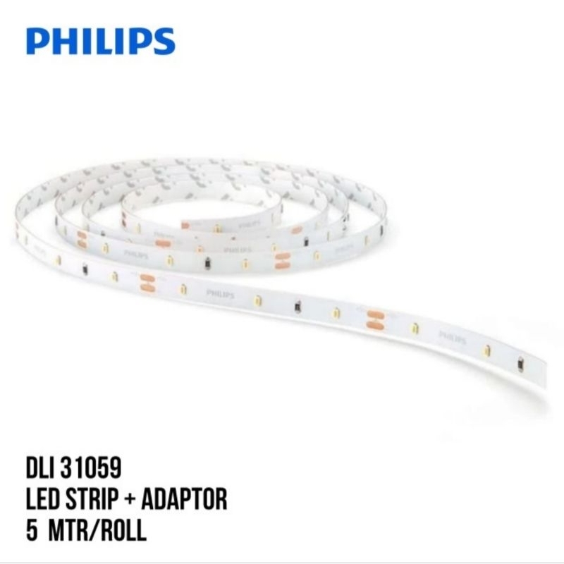 Jual Lampu PHILIPS LED Strip Tape 18 Watt Warm White 3000K Panjang 5 ...
