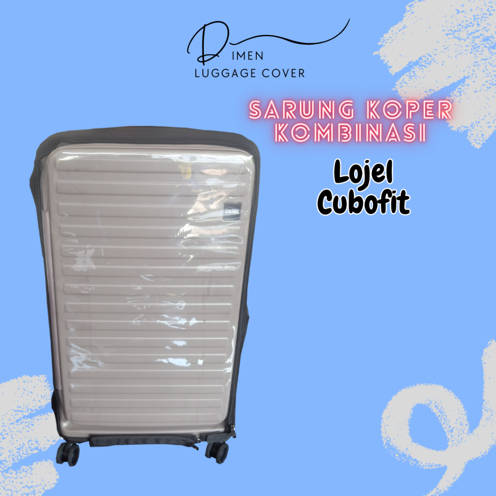 Jual Dimen Luggage Cover Sarung Koper Kombinasi Scuba Khusus Lojel Tipe ...