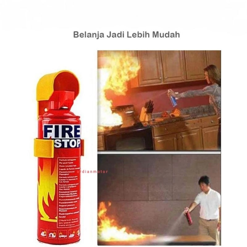 Jual Fire Stop Alat Pemadam Api Kebakaran Ringan Ori Apar Mobil Rumah ...