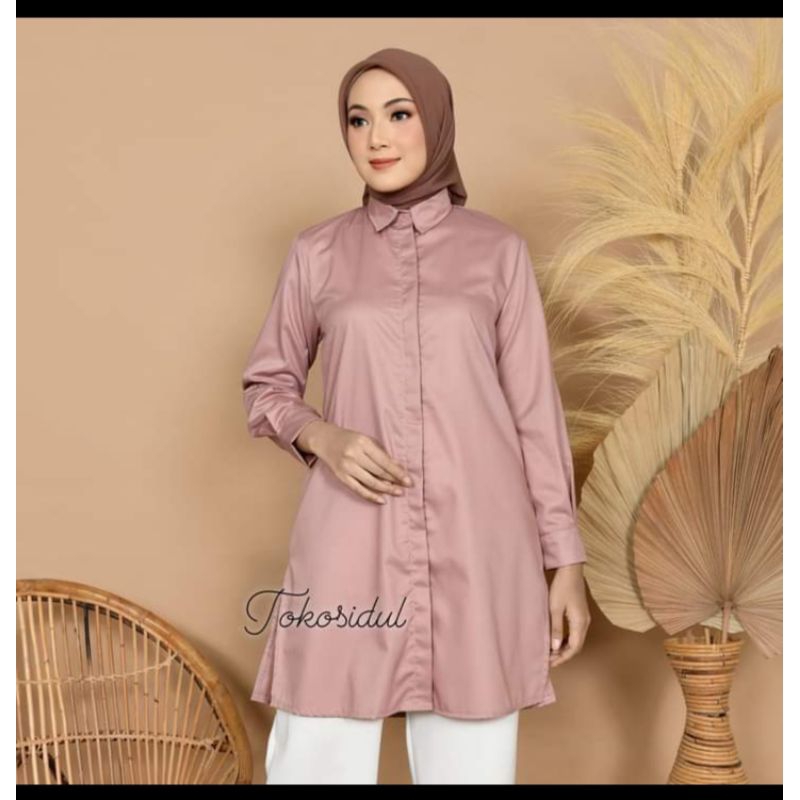 Jual Tunik wanita terbaru 2024 toyobo premium modern simpel elegan ...