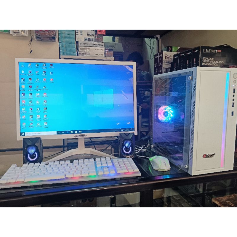 Jual PC Gaming i5 LED 22 inc SSD 120 HDD 500 VGA 4GB | Shopee Indonesia