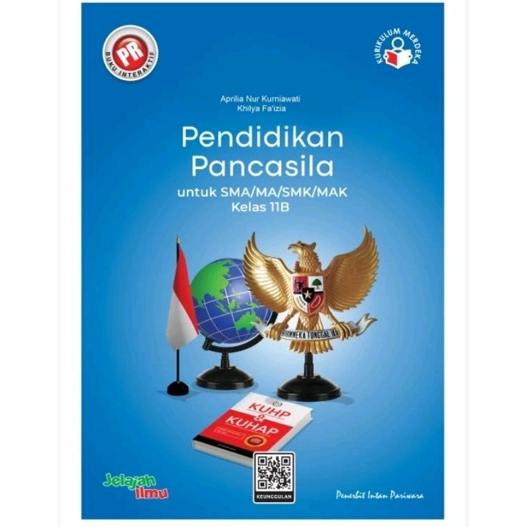 Jual Buku lks pr Pendidikan Pancasila PPKN Kelas XI, 11 semester 2 Kurikulum Merdeka 2023 / 2024 ...