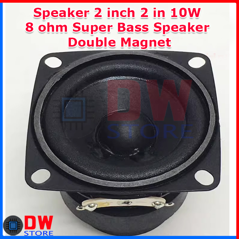 Jual Speaker 2in 2 inch 2 in 10W 8 ohm Bluetooth Super Bass Double ...