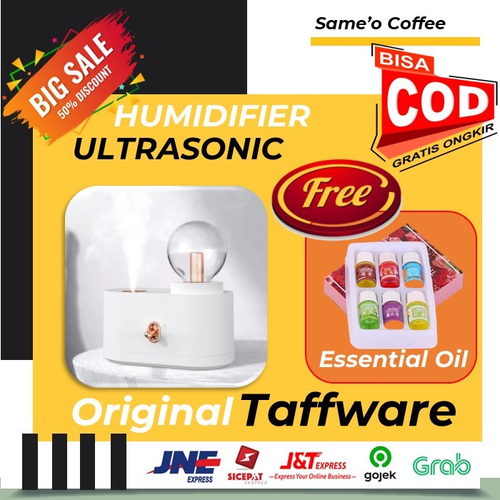 Jual DIFFUSER HUMIDIFIER AROMATHERAPY BISA DICHARGE PELEMBAB PEWANGI ...
