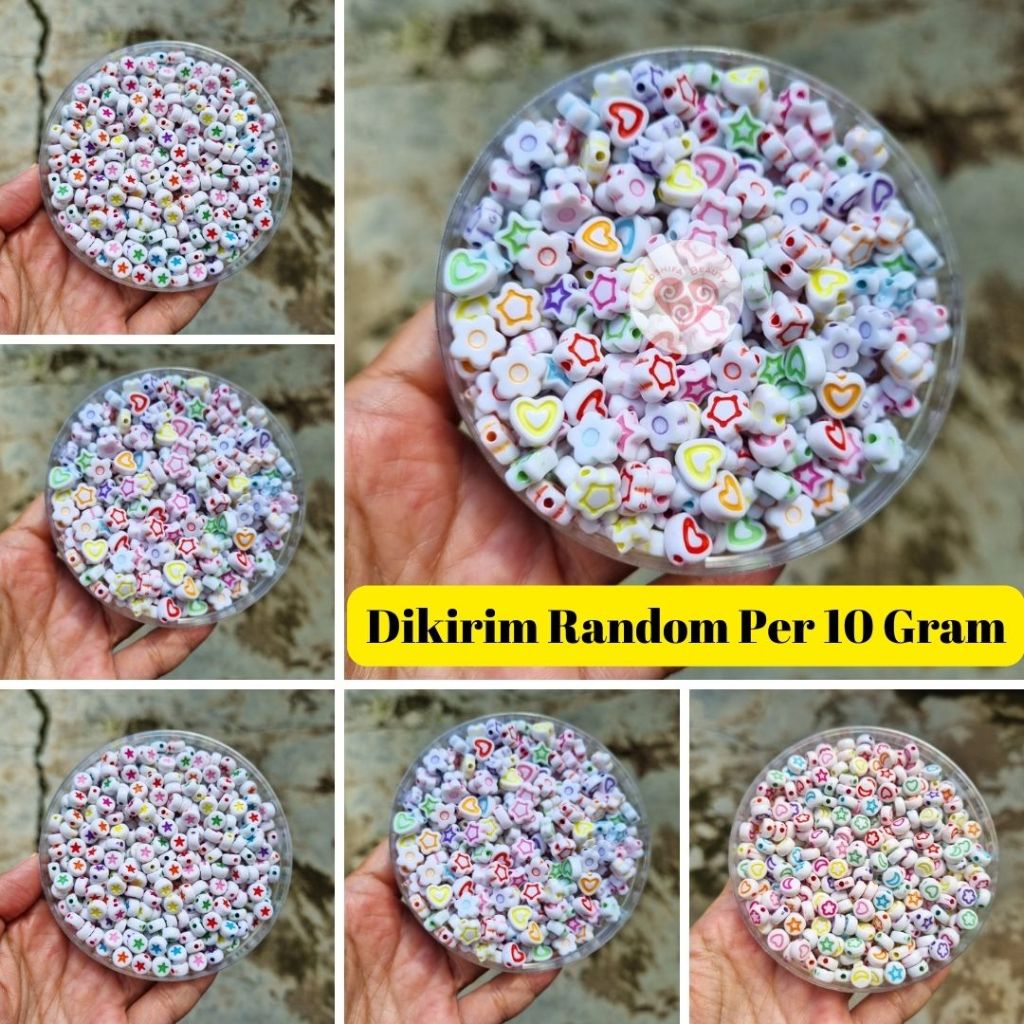 Jual Manik Topping Simbol | Manik Mini 10 Gram | Shopee Indonesia
