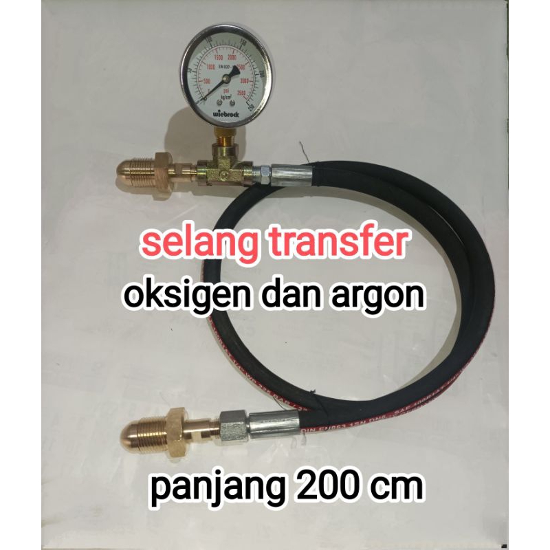 Jual selang oksigen dan argon, panjang 200 cm | Shopee Indonesia