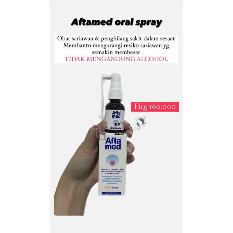 Jual Aftamed oral spray (PO PENANG) | Shopee Indonesia