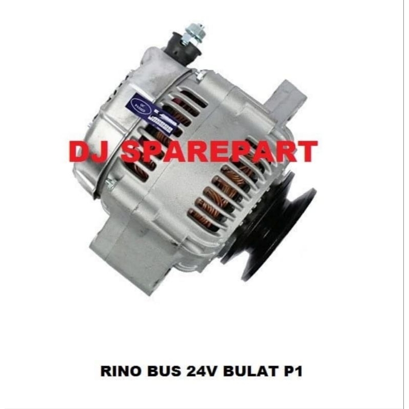 Jual DINAMO AMPERE ALTERNATOR RINO 130HT BUS AC DYNA 24V 3T | Shopee ...