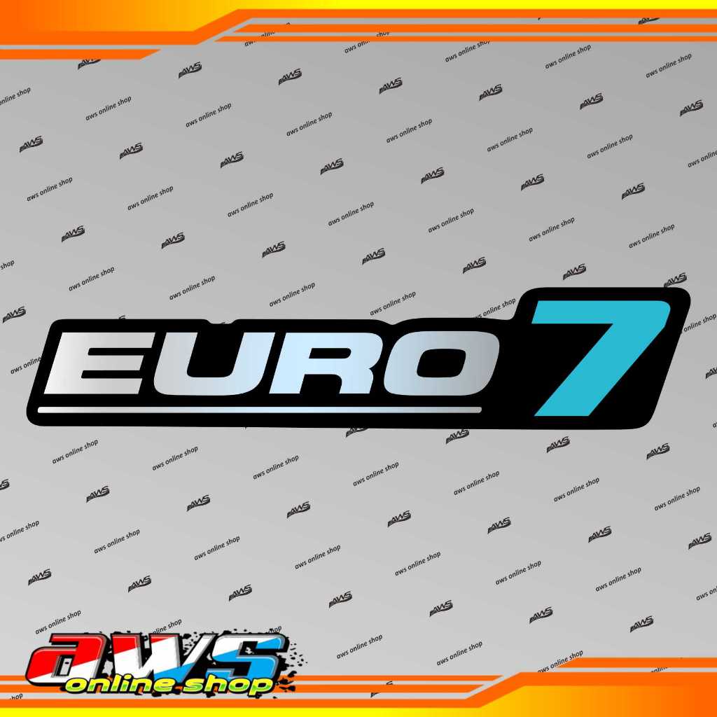 Jual Sticker EURO 7 Emblem Timbul | Shopee Indonesia
