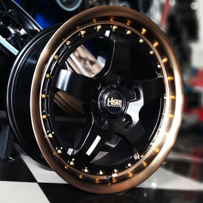 Jual velg racing palang 5 hsr Bob ring 16 lebar 7 hole 5×114,3 Luxio, grandmax, Ertiga dll ...